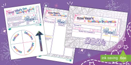 New Year Interview Activity - New Year's Eve (Teacher-Made)