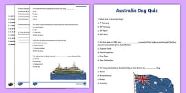 Australia Acrostic Poem | Australia Day Resources - Twinkl
