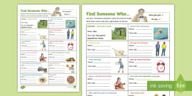 ESL Present Continuous Worksheet (teacher made) - Twinkl
