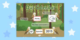 Our Classroom Calendar - calendar, classroom calendar, months of