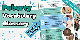 Puberty: Glossary of Terms