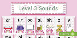 Botanical-Themed Level 2 Sounds Display Pack (teacher made)