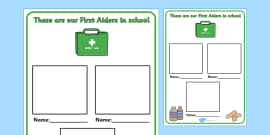 St John Ambulance: Big First Aid Lesson Display Posters - first