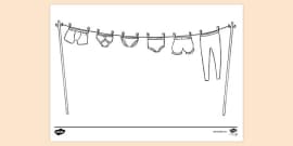 FREE! - Washing Machine Colouring Sheet (teacher made)