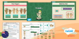 Level 1 Basic Facts: Number Bonds to 10 Lesson 1 - Twinkl