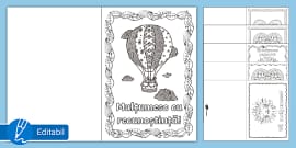 Fulgi de zăpadă de colorat - Pagini mindfulness - Twinkl RO