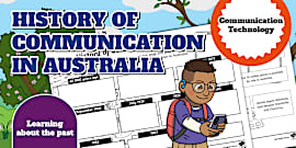 History of Communication in Australia Timeline