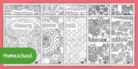 Editable Name Mindfulness Colouring Sheets (teacher made)