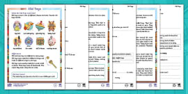 KS1 Toys Then and Now Differentiated Worksheets - Twinkl