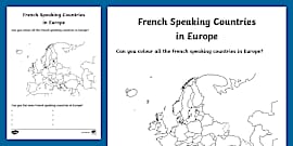 👉 French-Speaking Countries around the World Activity Pack