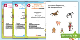 Gingerbread Man Board Game | KS1 Gingerbread Man Games