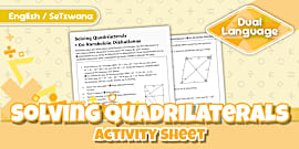 Grade 7 Maths - Term 1 - Solving Problems with Integers - Activity Sheet