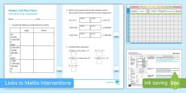 Maths Assessment Year 6: Number and Place Value - Twinkl