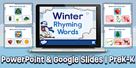 Winter Review: Letter Sounds PowerPoint
