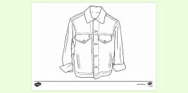 Waterproof Jacket Colouring Sheet | Colouring Sheets
