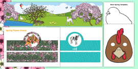 Spring Aistear Display Pack (teacher made) - Twinkl