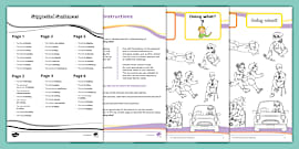 Colourful Semantics Colour Cloud Cards (teacher made)