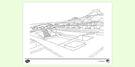 FREE! - Harappa Colouring Sheet | Indus Valley Colouring Pages