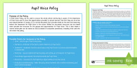 Pupil Voice Page Border Pack (teacher made)