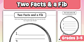 Fourth Grade Four Facts for Fourth Grade Worksheet