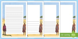 FREE! - Simple Group of People Page Border | Page Borders | Twinkl