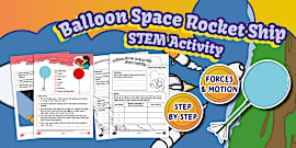 Balloon Rocket STEM Activity