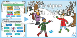 Les Animaux de L'Arctique PowerPoint French (teacher made)