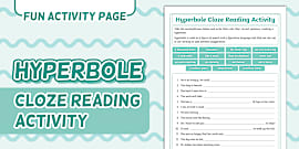 Winter Hyperbole | Hyperbole About Winter | Twinkl | KS2