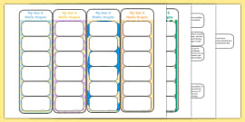 Maths Ruler Target Cards (teacher made) - Twinkl