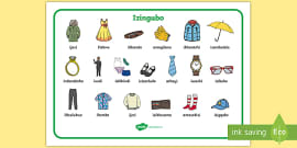 Izinzwa Ezinhlanu Iphosta | 5 Senses Posters | isiZulu