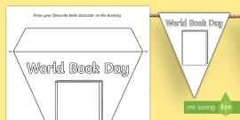 My Favourite Book Display Bunting (teacher made)