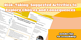 Risk-Taking Scenario Cards KS2