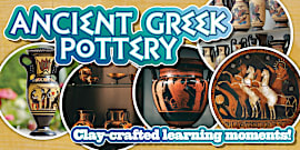 Ancient Greek Pottery - Photo PowerPoint | KS2 Resource