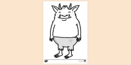 Design a Troll Worksheet (teacher made) - Twinkl