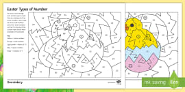 Easter Colour By Number 11-20 (teacher made)