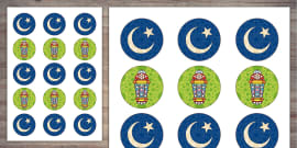 I Love Prophet Muhammad Cupcake Toppers - Twinkl