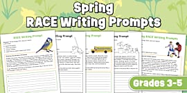RACE Writing Prompt Worksheets for 3rd-5th Grade