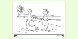 FREE! - Litter Bin Colouring | Colouring Sheets - Twinkl