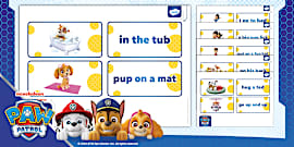 PAW Patrol: Phase 2 CVC Word Building Activity