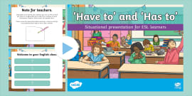 ESL Verb ‘To Have’ Poster | ESL Display Resources | Twinkl