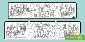 Life Skills Display Banner - life skills (teacher made)