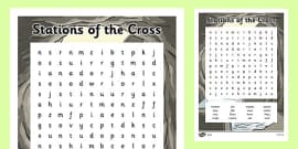 The Stations of the Cross Sequencing Activity - Twinkl
