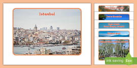 Turkey Fact File Template (teacher made) - Twinkl