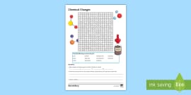 Atomic Structure Word Search (teacher made)