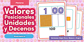 Póster Valor Posicional