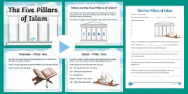 The Five Pillars of Islam Cut and Paste Matching Activity