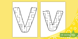 Alphabet Maze Ff