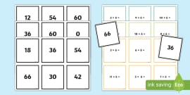 👉 11 Times Table Bingo - Twinkl - KS2 (teacher made)