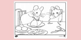 FREE! - Sliced Ham Colouring | Colouring Sheets - Twinkl
