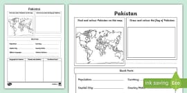 KS2 Pakistan Word Search (teacher made) - Twinkl